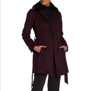 Andrew Marc | Jackets & Coats | Andrew Marc Wool Genuine Dyed Fox Fur ...